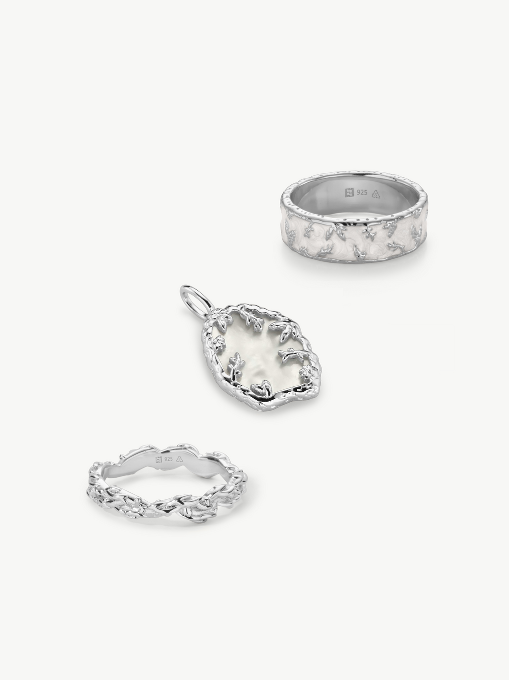 Italian Garden Nature Set - Sterling Silver – L'ERA Jewellery